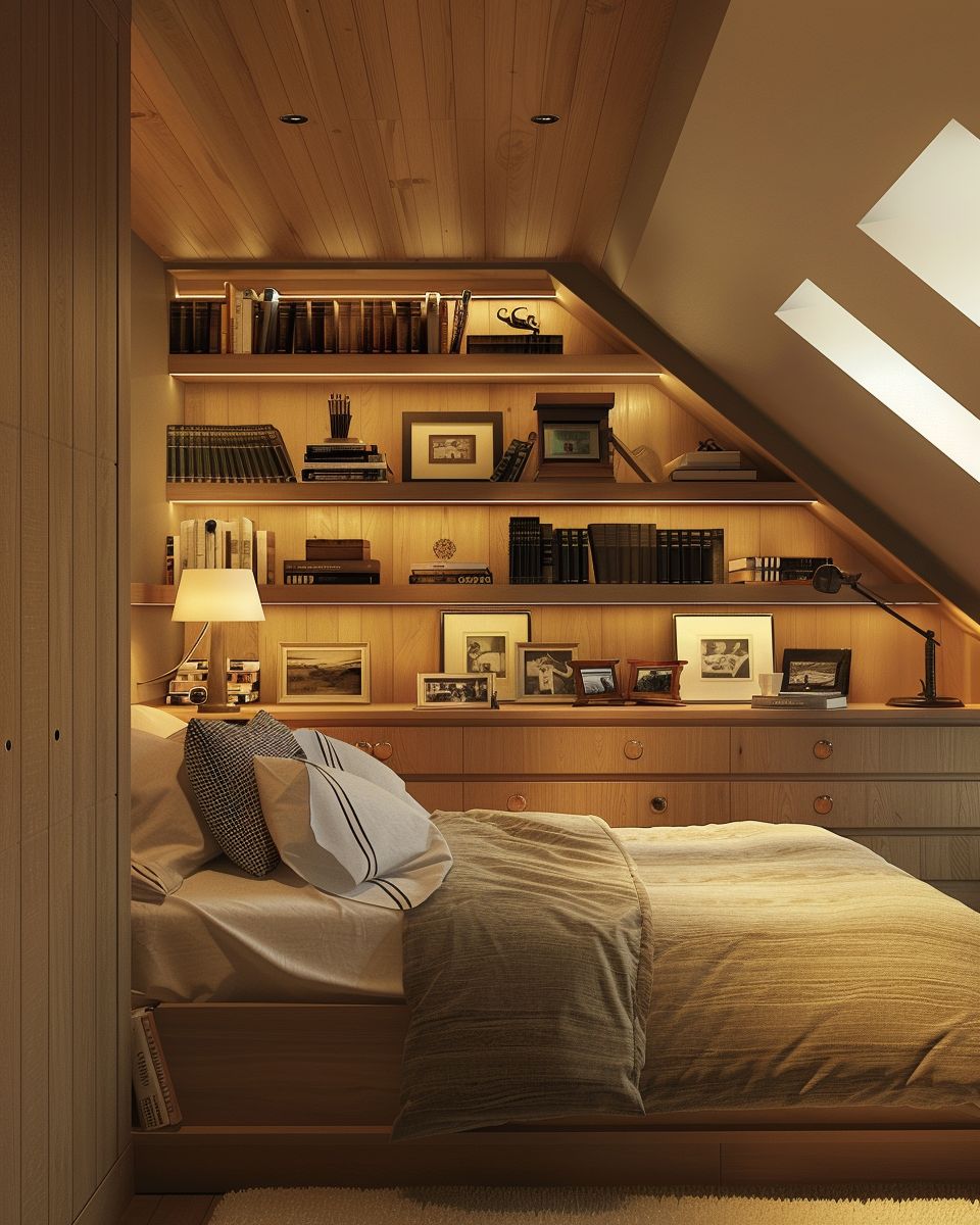 Schlafzimmer Mit Dachschrge