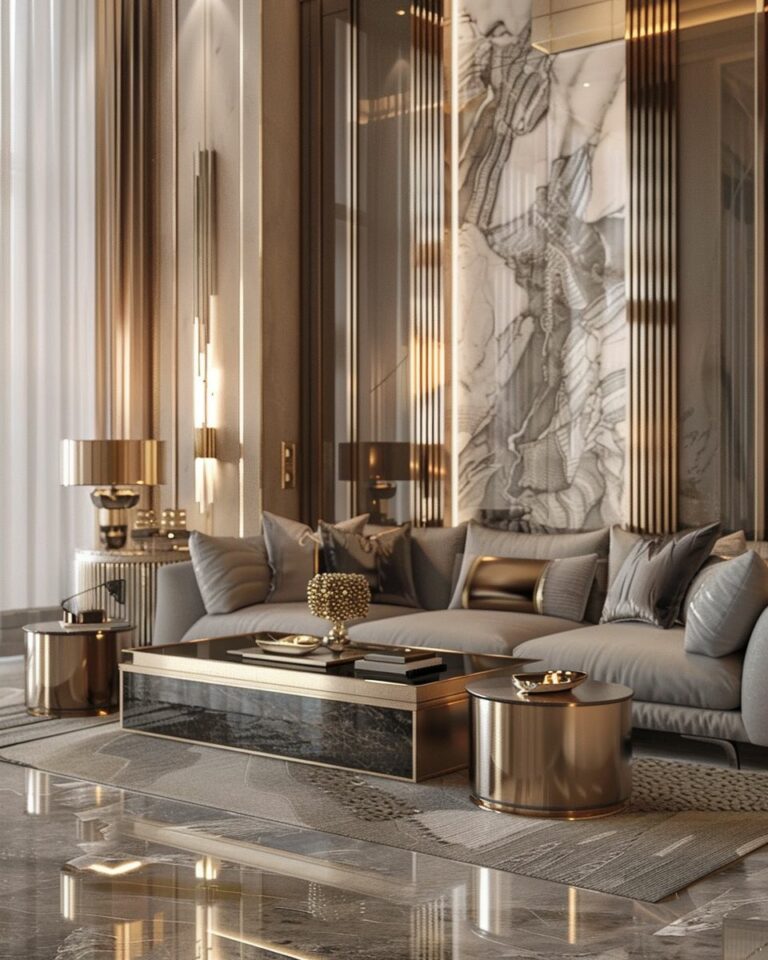Luxus-Wohnzimmer einrichten: 15 edle Ideen