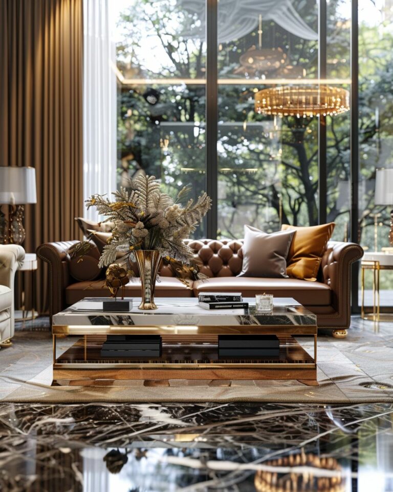 Luxus-Wohnzimmer einrichten: 15 edle Ideen