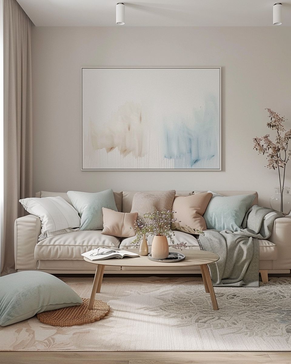 Wohnzimmer in Beige: 15 gemütliche Ideen - Hygge and Home