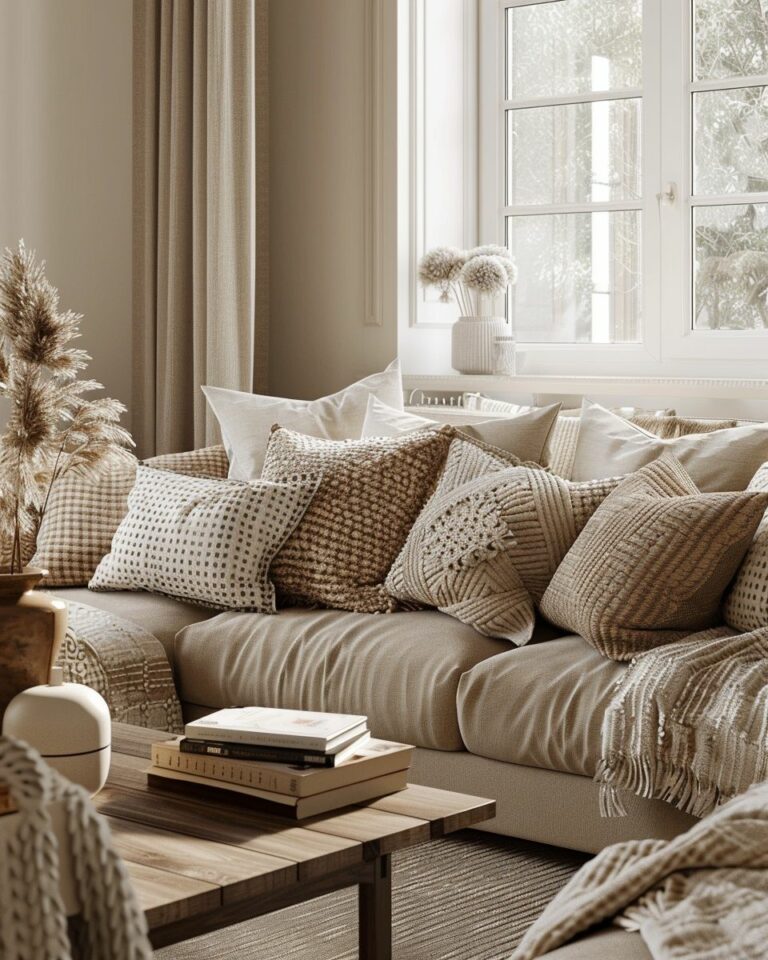 Wohnzimmer in Beige: 15 gemütliche Ideen - Hygge and Home