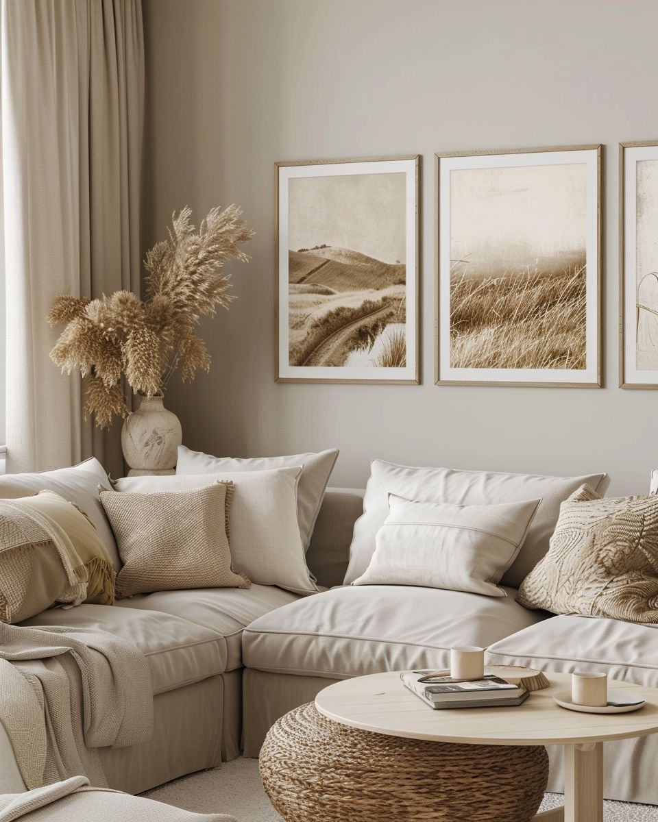 Wohnzimmer in Beige: 15 gemütliche Ideen - Hygge and Home