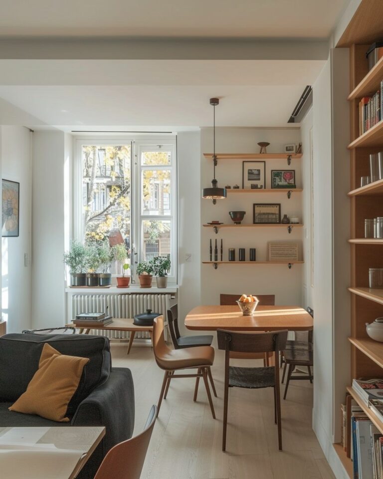 Kleines Wohnzimmer mit Essbereich einrichten: 14 smarte Ideen