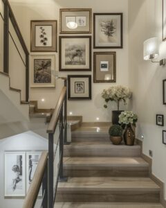 Wunderschöne Treppenhaus Deko Modern Ebenbild