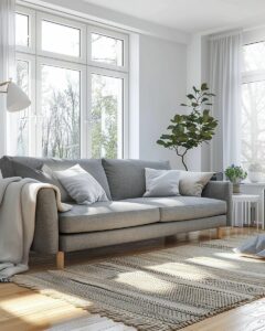 Teppich Zu Grauem Sofa