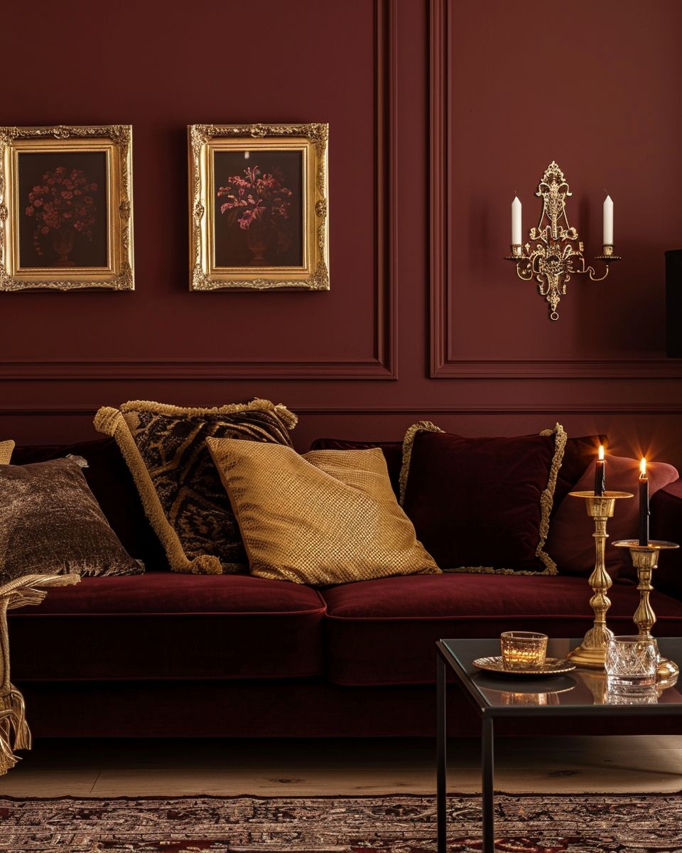 15 Ideen für Einrichtung in Bordeauxrot - Hygge and Home