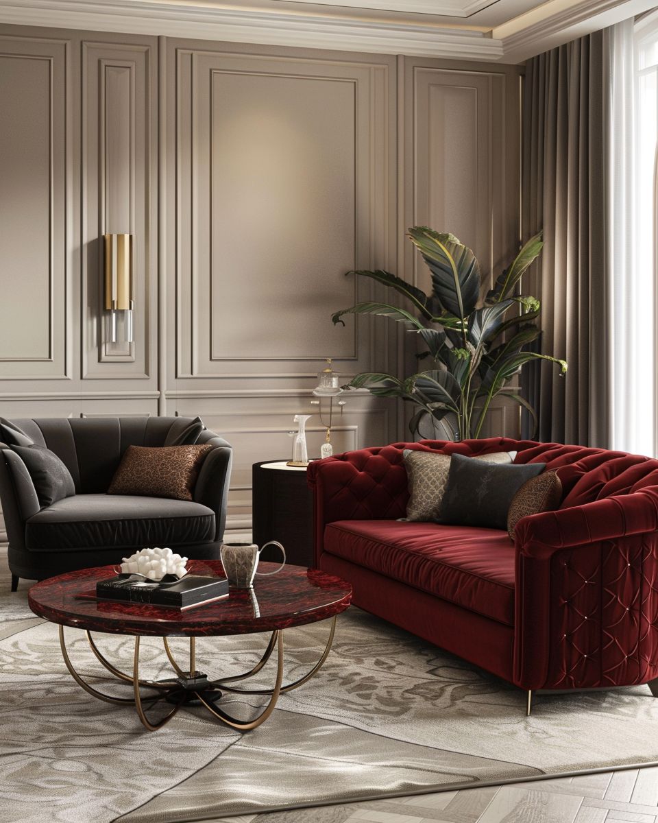 15 Ideen für Einrichtung in Bordeauxrot - Hygge and Home