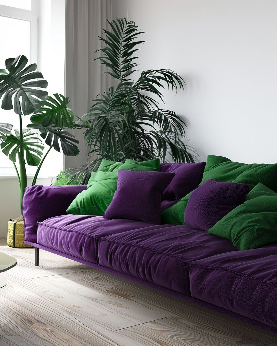 Welche Farbe passt zu Lila: 15 harmonische Ideen - Hygge and Home