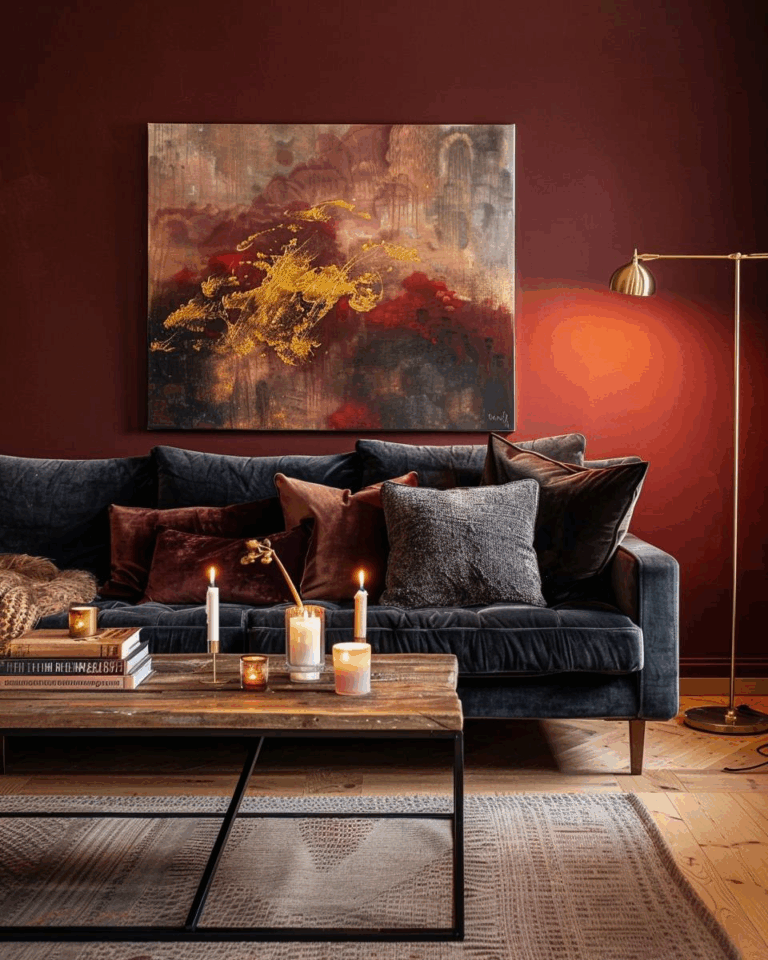 Ideen und Inspiration: Wandfarbe Rot – 18 stilvolle Ideen - Hygge and Home