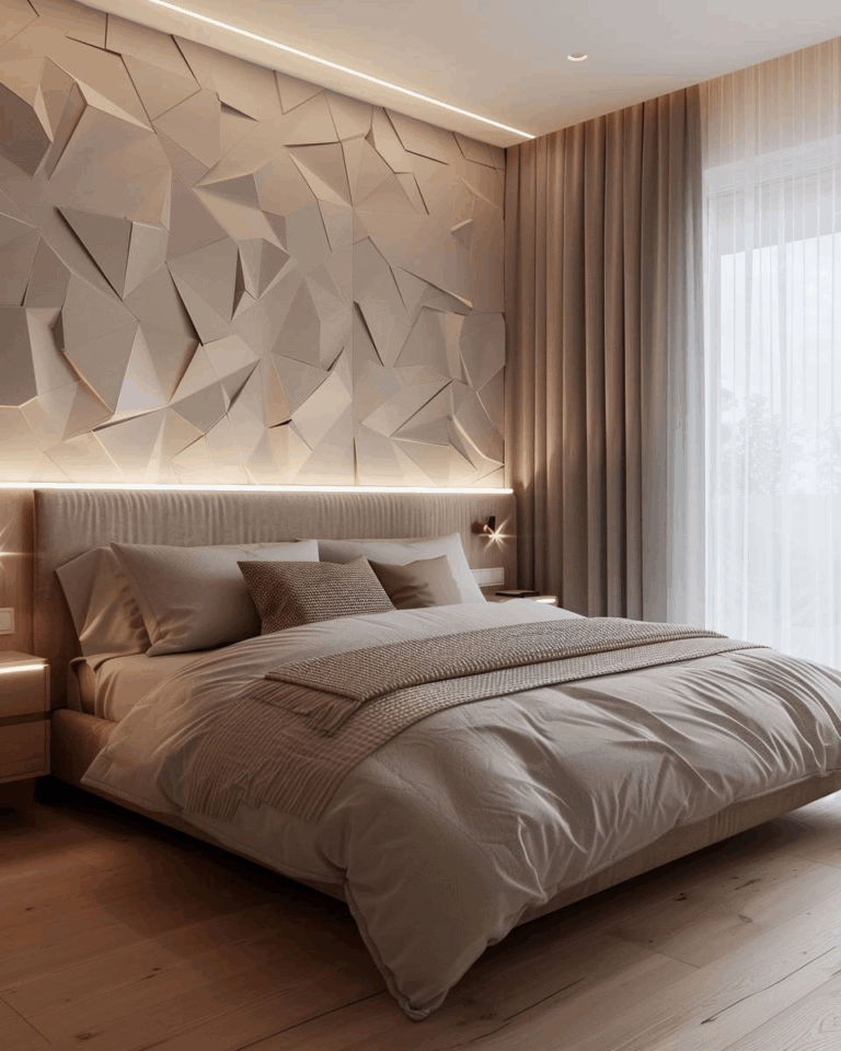 Tapeten Schlafzimmer Modern