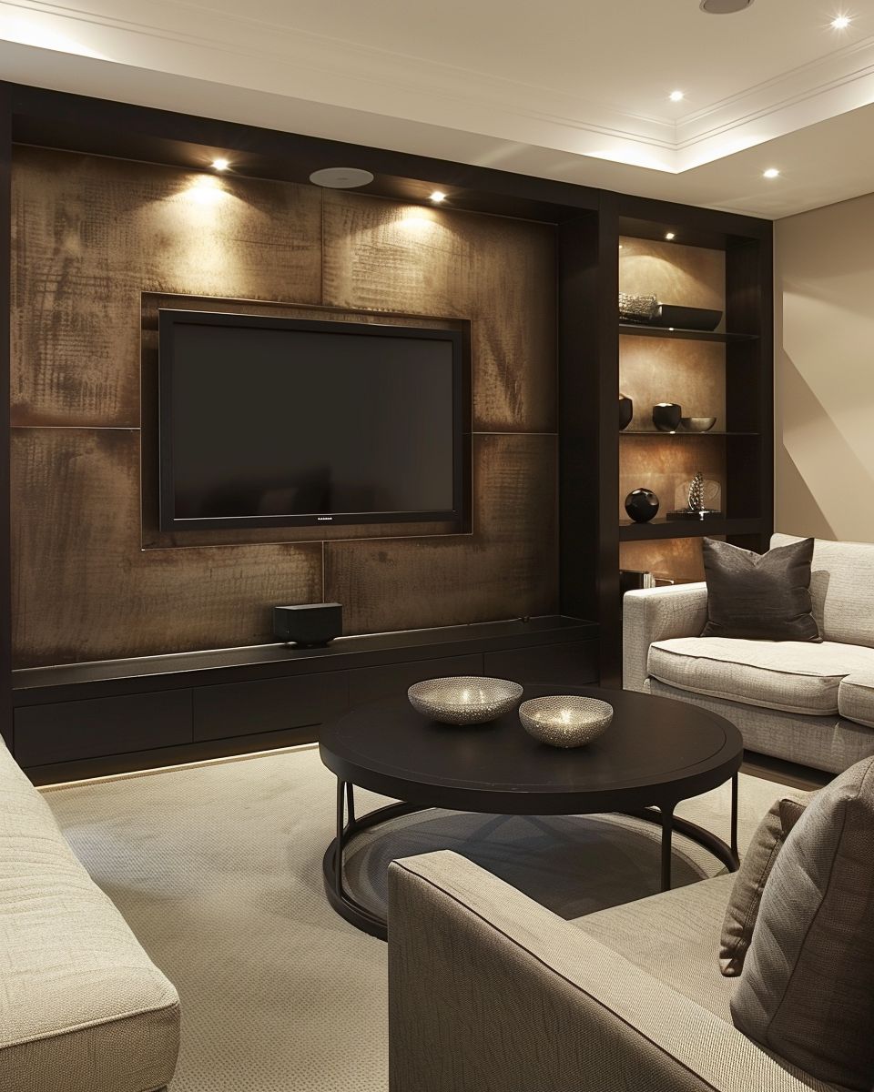 Fernsehwand im Wohnzimmer gestalten: 13 kreative Ideen - Hygge and Home