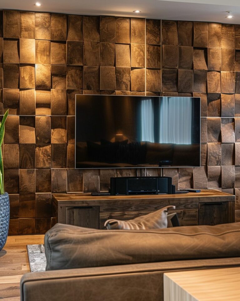 Fernsehwand im Wohnzimmer gestalten: 13 kreative Ideen - Hygge and Home