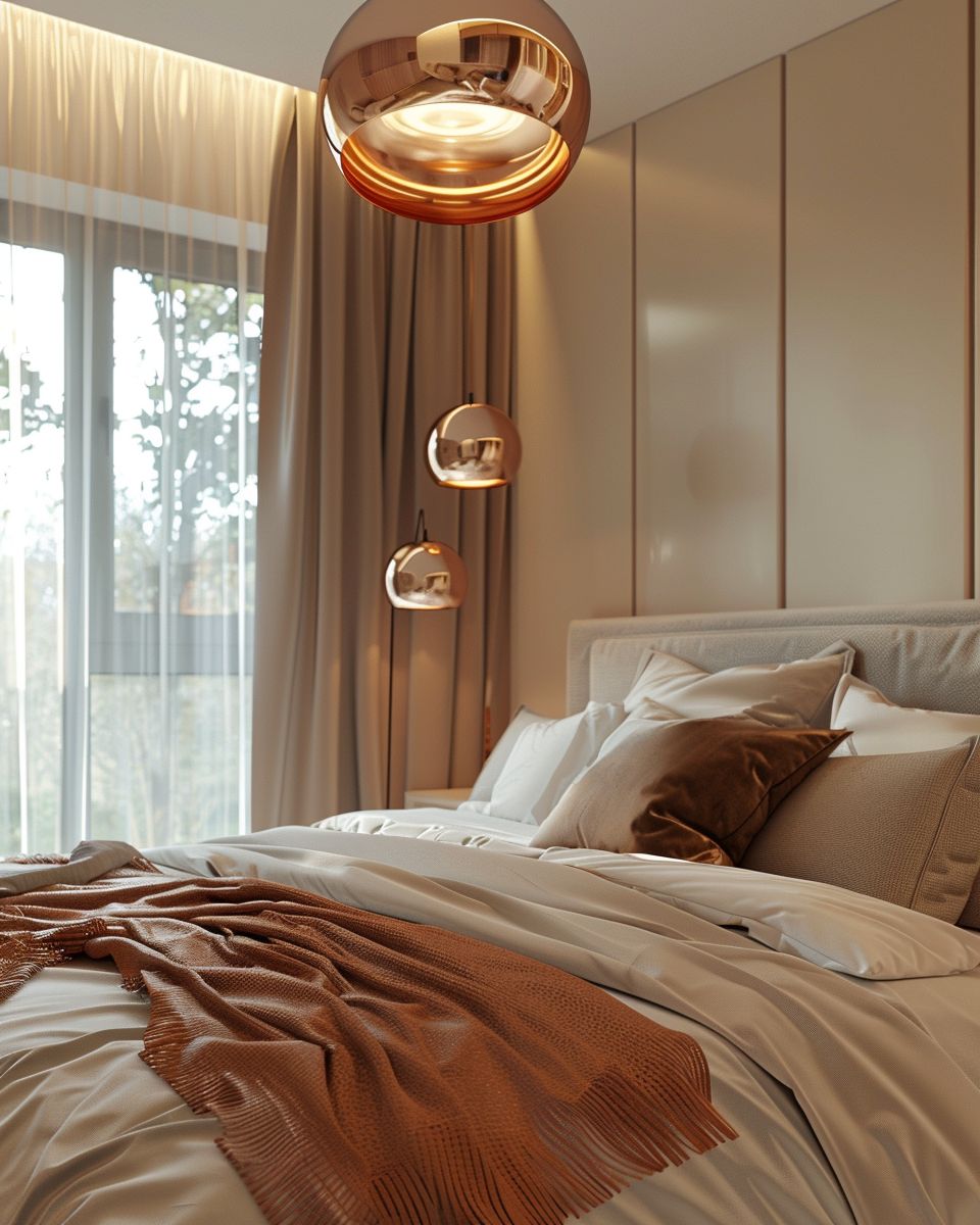 Stilvolle Deckenlampe Schlafzimmer Hangend Ebenbild