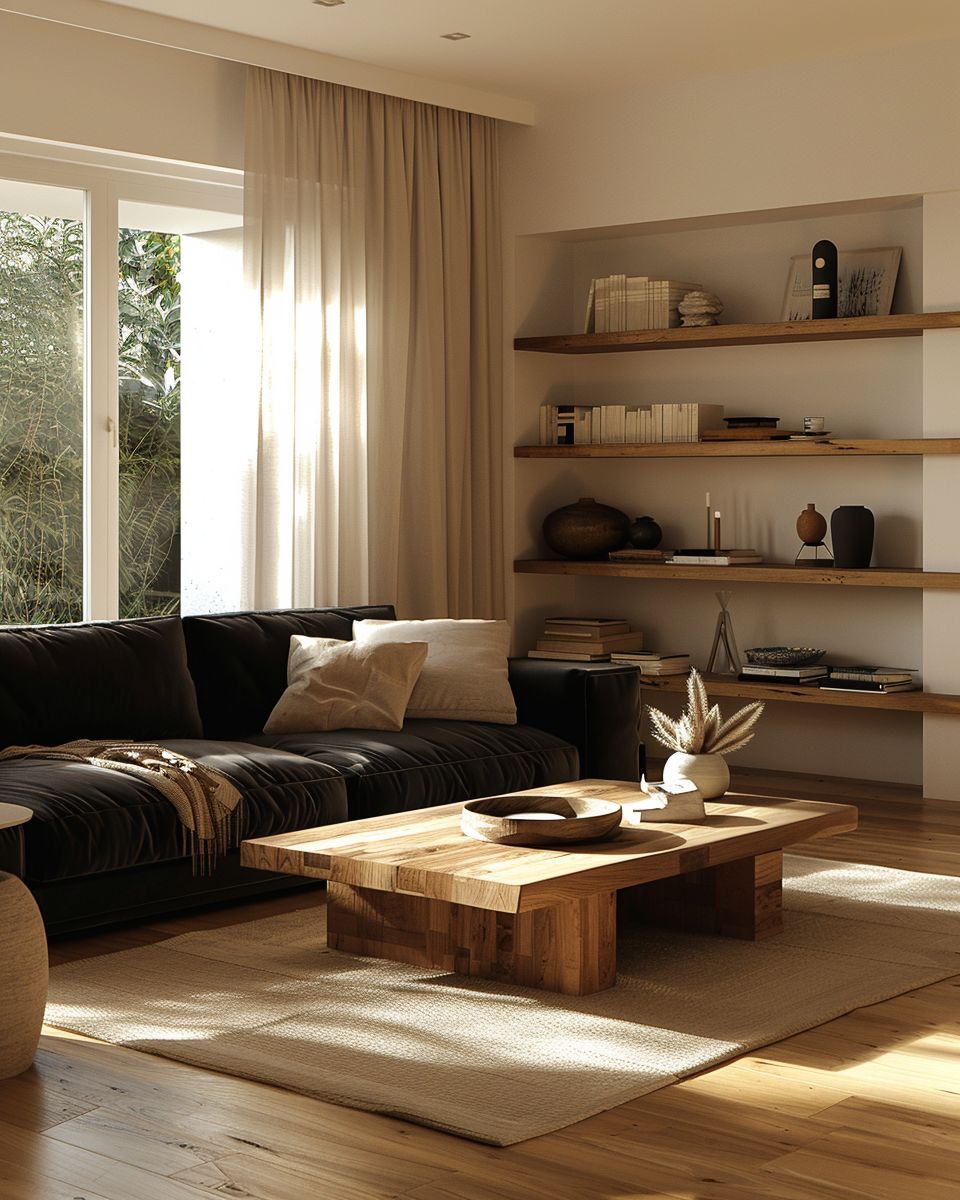 15 Ideen: Dunkles Sofa im Wohnzimmer stilvoll inszenieren - Hygge and Home