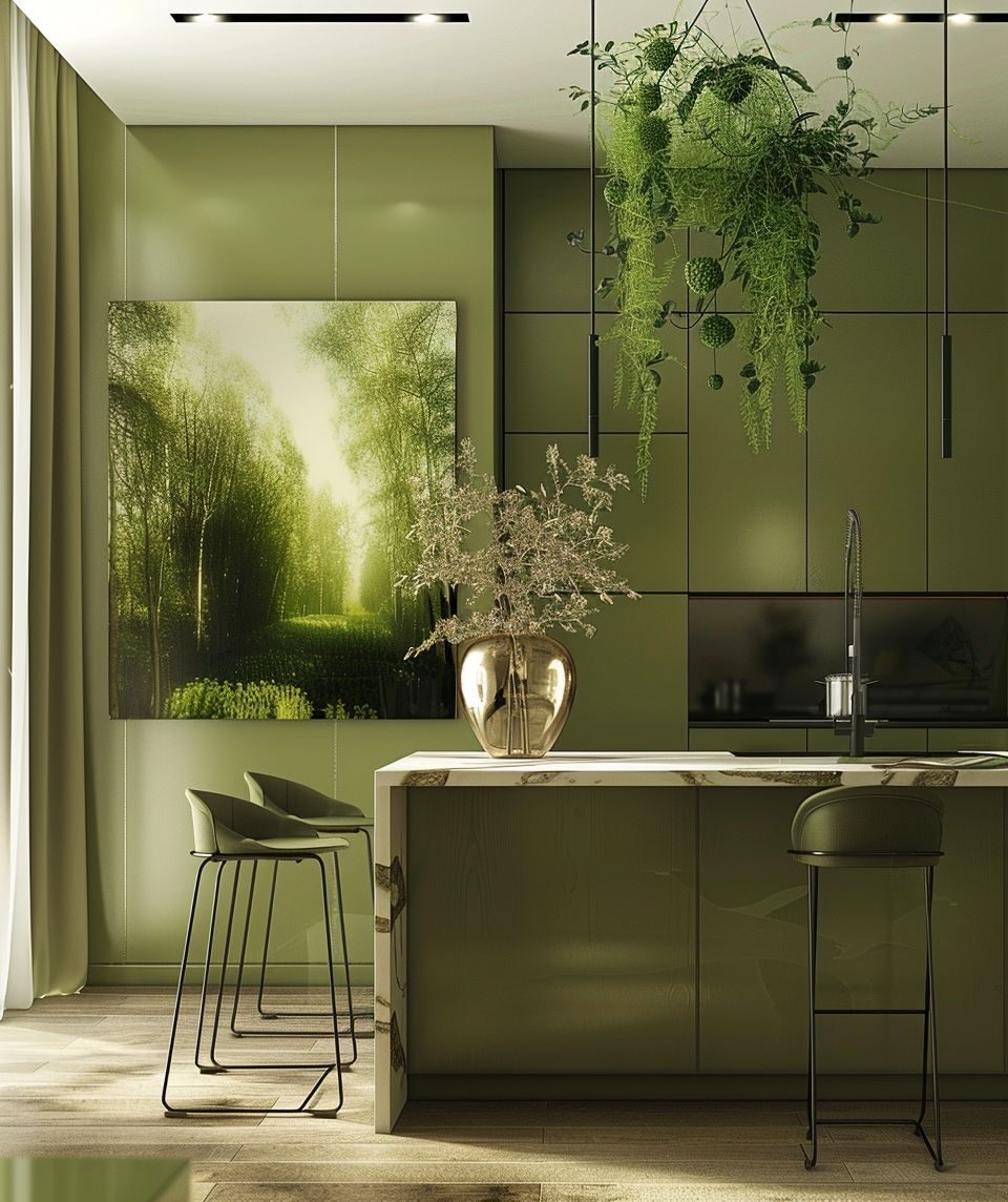 Küche in Olivgrün gestalten: 14 kreative Ideen - Hygge and Home