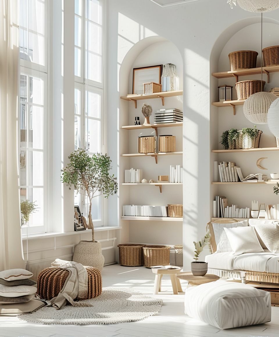 Helles Wohnzimmer gestalten: 15 frische Ideen - Hygge and Home