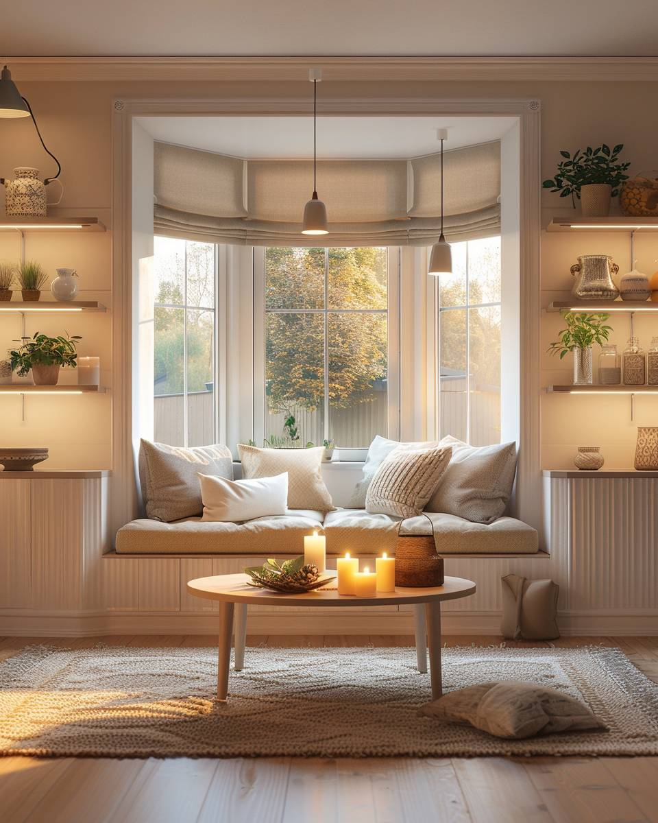 Wohnzimmer mit Erker: 20 gemütliche Ideen - Hygge and Home