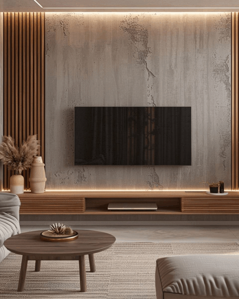 Fernsehwand im Wohnzimmer gestalten: 19 kreative Ideen - Hygge and Home