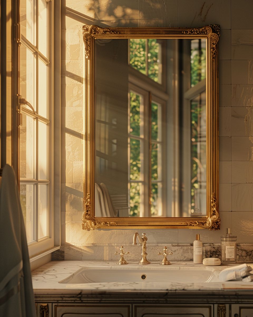 Badezimmer mit Gold einrichten: 15 luxuriöse Ideen - Hygge and Home