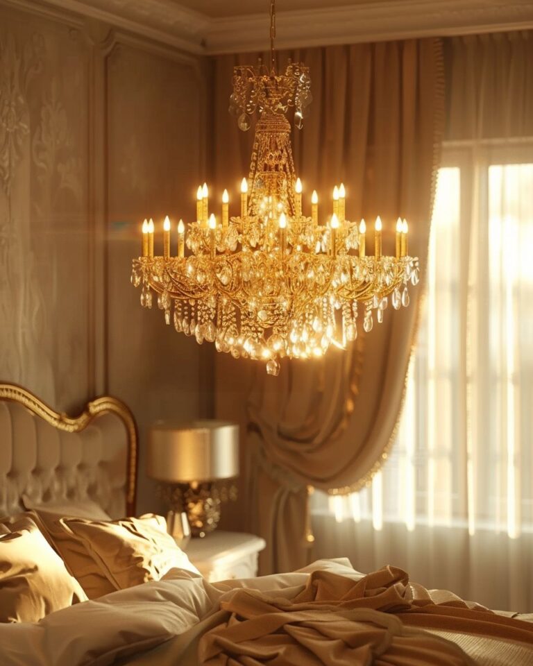 Schlafzimmer Lampe Gold