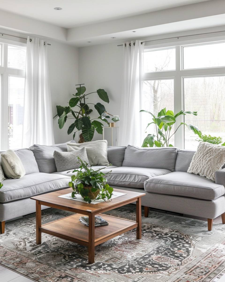 Schone L Formiges Wohnzimmer Einrichten Bild