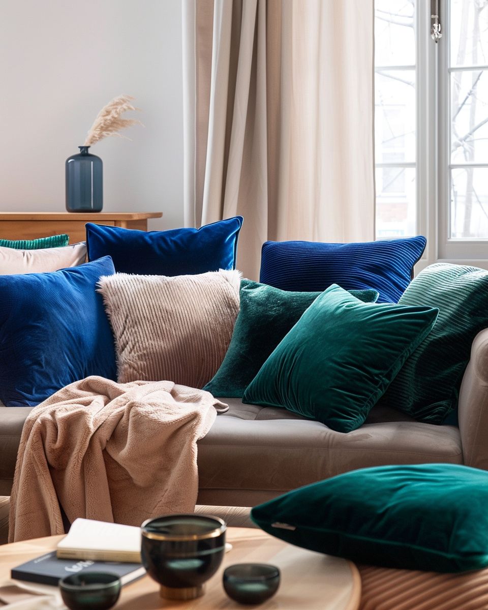 Einrichtungsideen mit Samt: 15 stilvolle Inspirationen - Hygge and Home