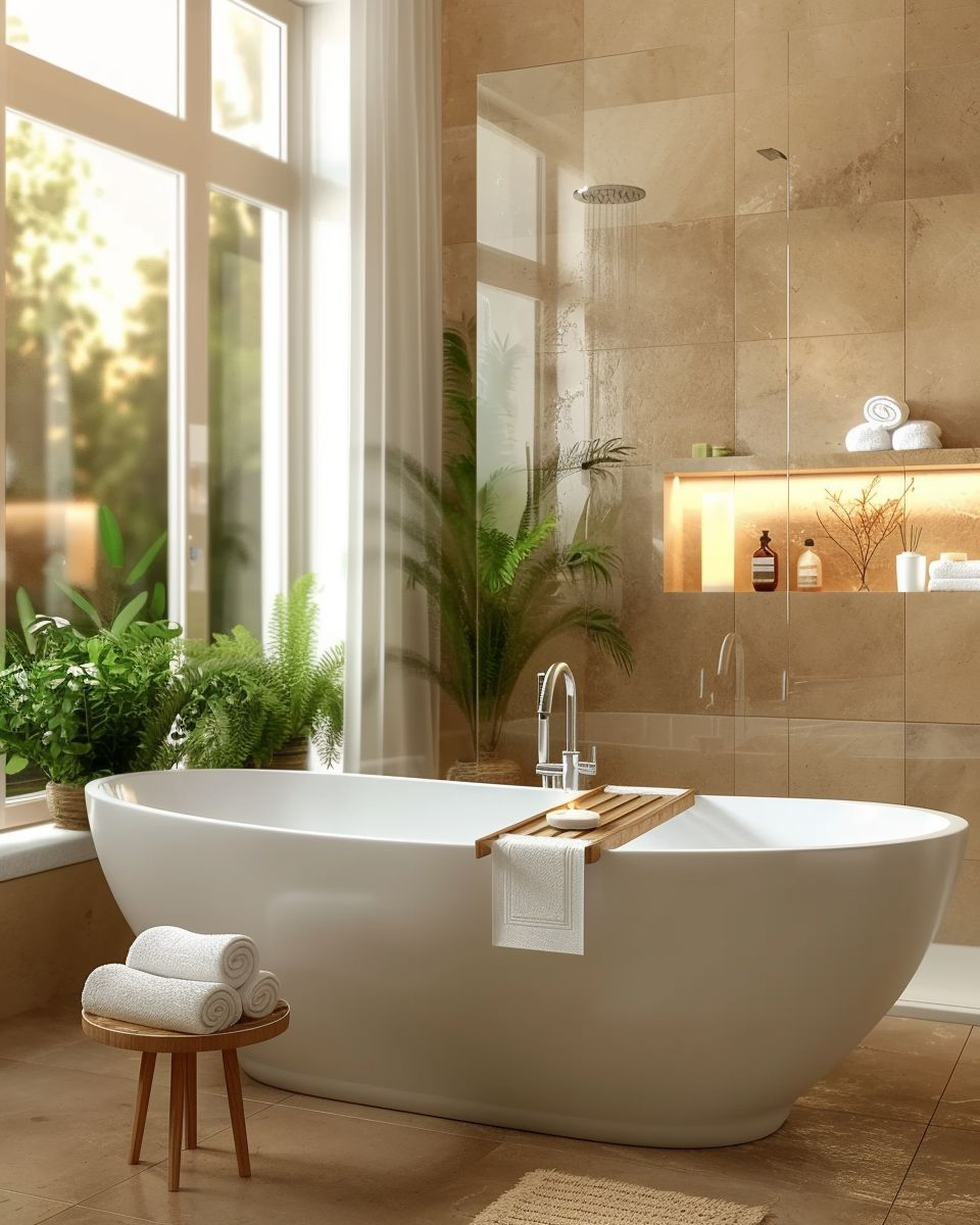 Tolle Ideen: Wellness-Badezimmer gestalten – 15 entspannte Ideen ...
