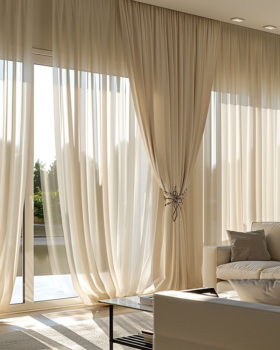 Gardinen-Ideen fürs Wohnzimmer: 15 stilvolle Ideen - Hygge and Home