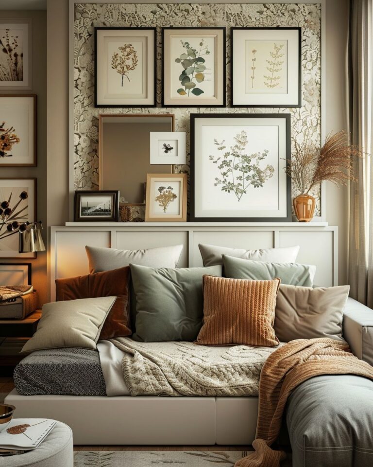 Bett im Wohnzimmer integrieren: 19 kreative Ideen - Hygge and Home