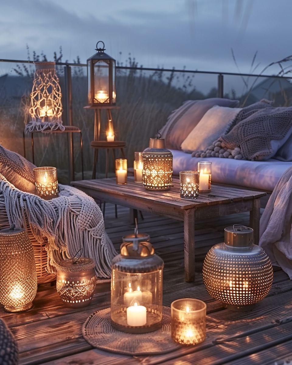 14 Ideen für Boho-Terrasse gestalten: stilvoll & gemütlich - Hygge and Home