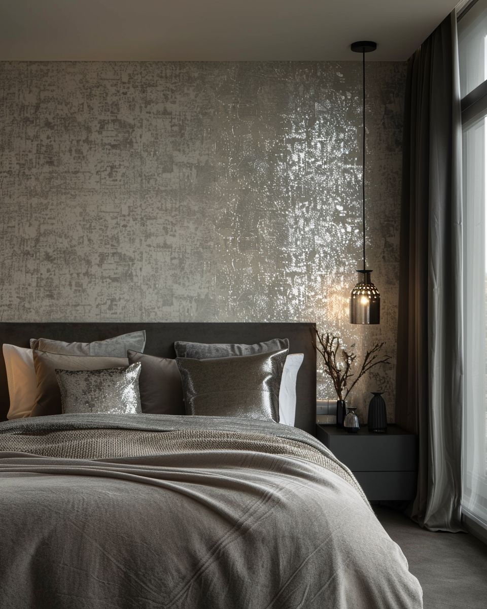 Tapeten Schlafzimmer Modern