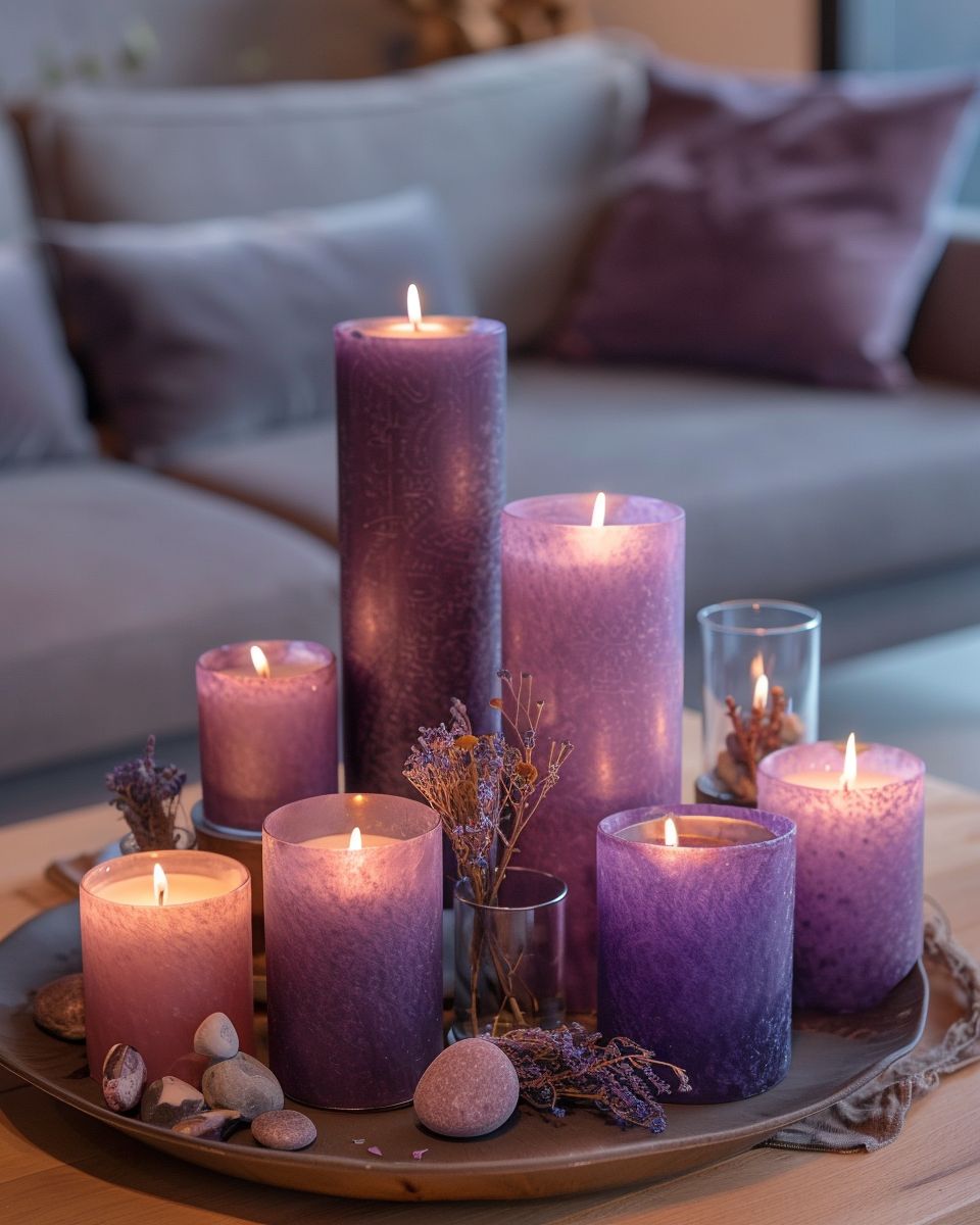 Wohnzimmer in Lila: 20 stilvolle Ideen - Hygge and Home
