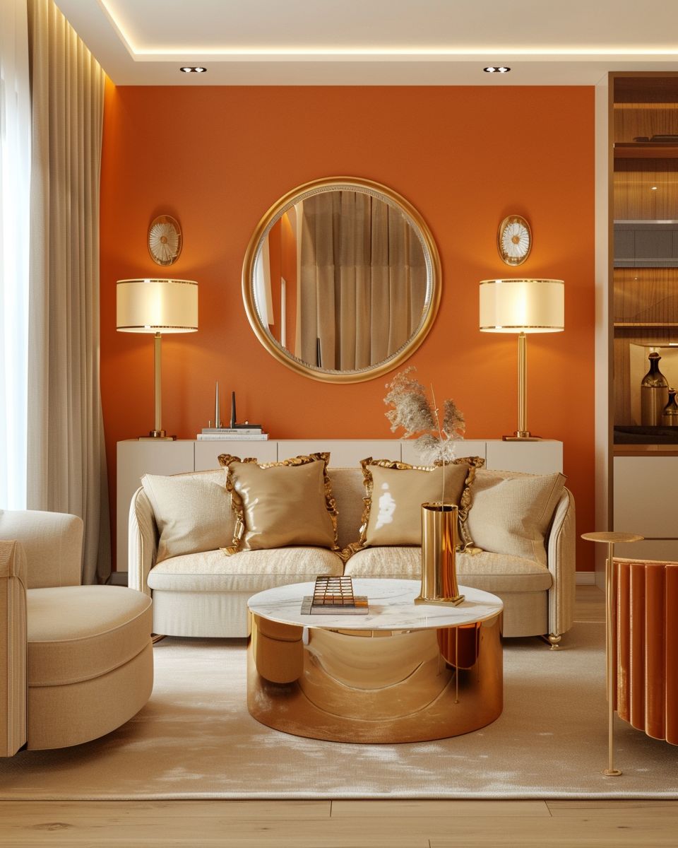 Schone Welche Farbe Passt Gut Zu Orange Fotos
