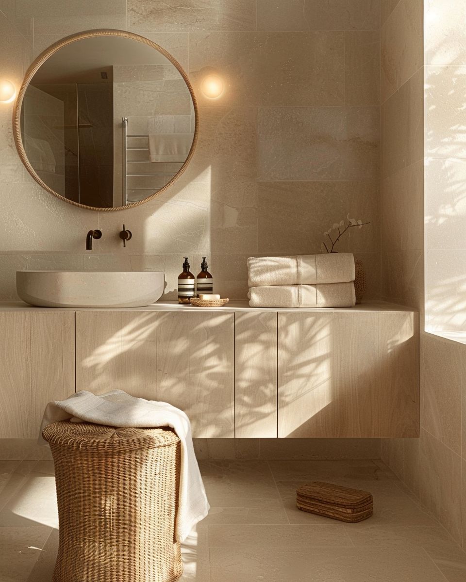 Ideen für Badezimmer in Beige: 16 stilvolle Ideen - Hygge and Home