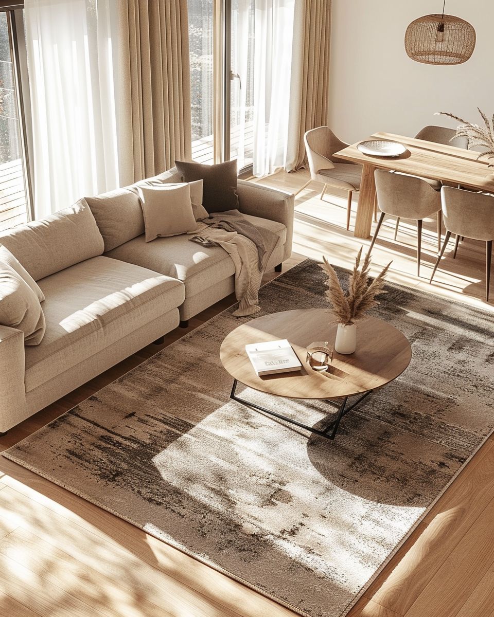 Wohnzimmer-Teppich Ideen: 20 stilvolle Inspirationen - Hygge and Home