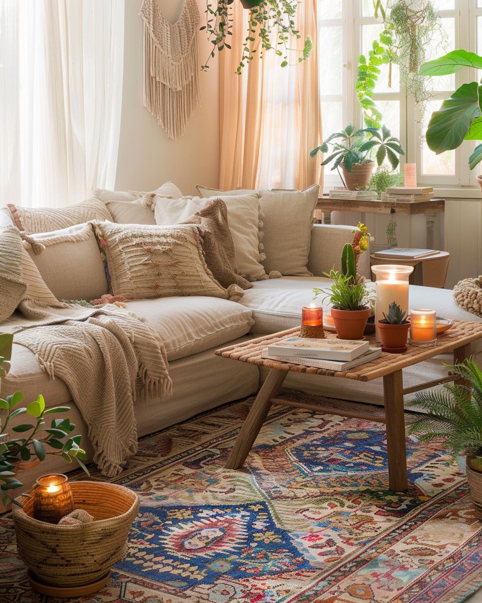 Ideen: Einrichten mit Boho-Teppich – 19 kreative Ideen - Hygge and Home