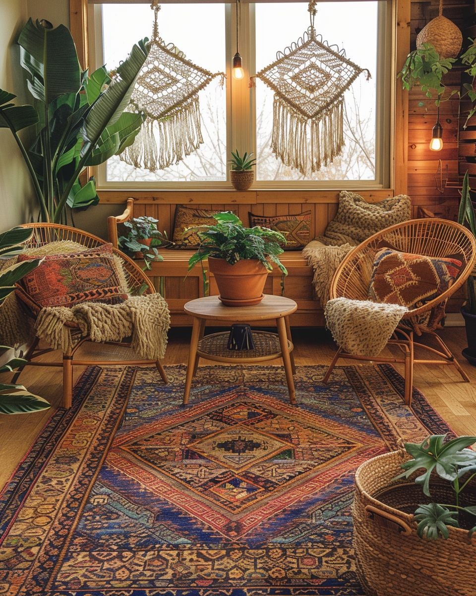 Ideen: Einrichten mit Boho-Teppich – 19 kreative Ideen - Hygge and Home