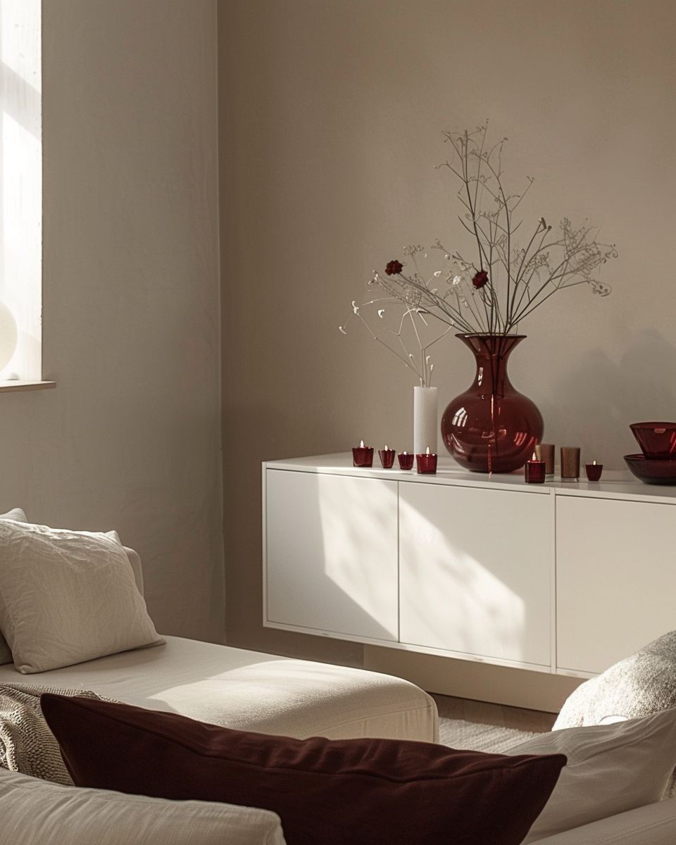 Ideen für Einrichtung in Bordeauxrot: 19 stilvolle Ideen - Hygge and Home