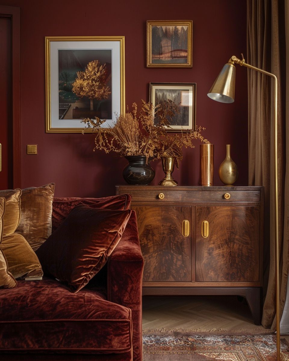 Ideen für Einrichtung in Bordeauxrot: 19 stilvolle Ideen - Hygge and Home