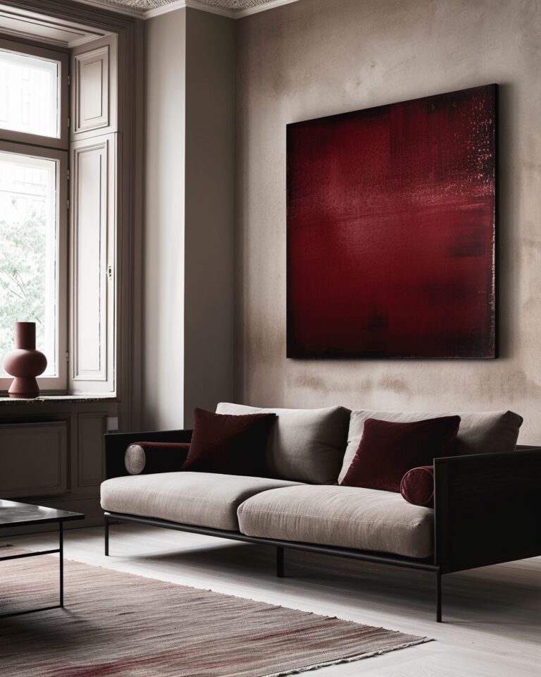 Ideen für Einrichtung in Bordeauxrot: 19 stilvolle Ideen - Hygge and Home