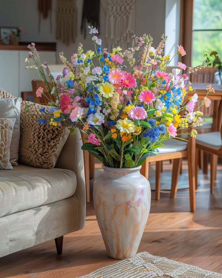 Luxus Kunstblumen Groß Für Bodenvase Bilder