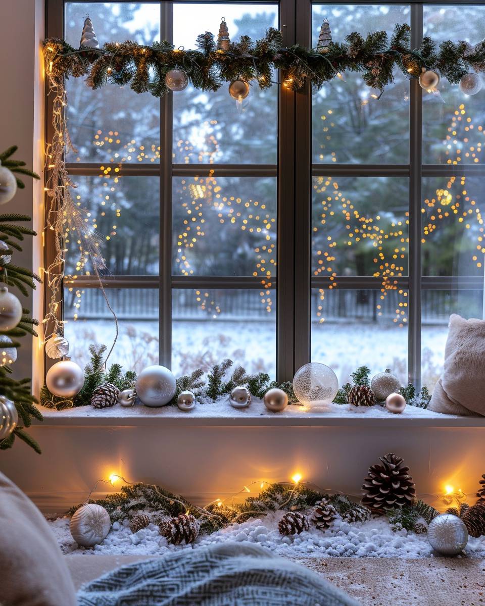 Fenster weihnachtlich dekorieren: 20 festliche Ideen - Hygge and Home