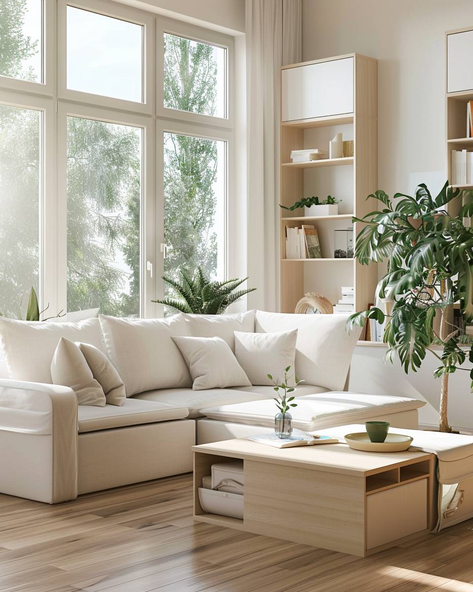 Helles Wohnzimmer gestalten: 20 kreative Ideen - Hygge and Home